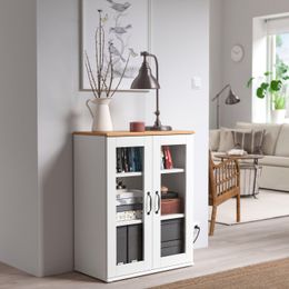 IKEA SKRUVBY Schrank mit Vitrinent&uuml;ren