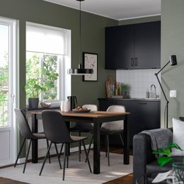 IKEA &Aring;LHULT / NORDMANSSK&Auml;R Tisch und 4 St&uuml;hle