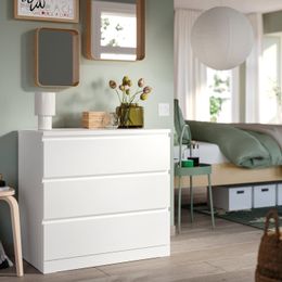 IKEA MALM Kommode mit 3 Schubladen