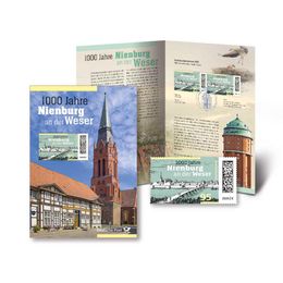 Erinnerungsblatt "1000 Jahre Nienburg an der Weser"