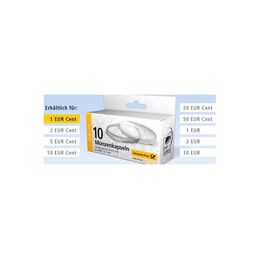 M&uuml;nzenkapseln f&uuml;r 0,01 EURO (10er-Set)