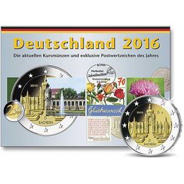 Kursm&uuml;nzen der Pr&auml;gest&auml;tte Hamburg (J) 2016