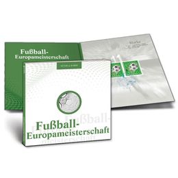 Numisfolder M&uuml;nze & Marke: "Fu&szlig;ball-Europameisterschaft"