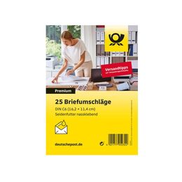 Briefumschlag ohne Fenster nassklebend