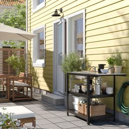 IKEA GRILLSK&Auml;R Sp&uuml;leneinheit mit Beistelltisch