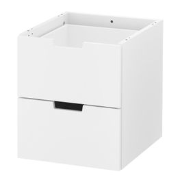 IKEA NORDLI Schubladenelement/2 Schubl.