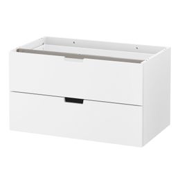 IKEA NORDLI Schubladenelement/2 Schubl.