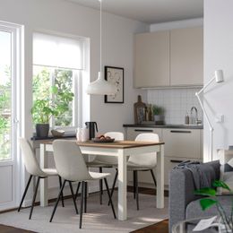 IKEA &Aring;LHULT / NORDMANSSK&Auml;R Tisch und 4 St&uuml;hle