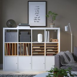 IKEA KALLAX Einsatz mit 4 B&ouml;den