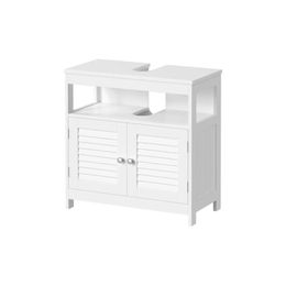 M&ouml;bel Kraft Bad-Unterschrank wei&szlig; Ma&szlig;e (cm): B: 60 H: 60 &raquo; M&ouml;bel Kraft