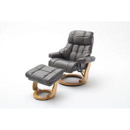 iNNoSeat by MCA + CALGARY XXL Relaxer 180 mit Hocker - versch. Ausf&uuml;hrungen - schlamm natur