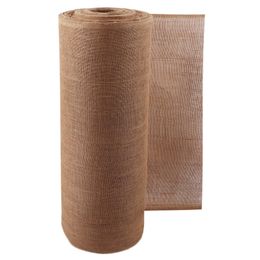 Aquagart 50m x 1m Jutegewebe 215g/m&sup2; Jutematte Gartenjute Jute Stoff Sackleinen Juteband