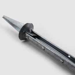 Aquagart 6 Eck-Strebensets f&uuml;r Z-Profil Pfahl Wildzaun Forstzaun