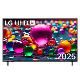Schwarz LG 55&Prime; UHD AI UA75 4K Smart TV 55UA75006LA