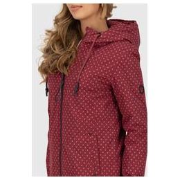 alife and kickin Winterjacke ALIFE & KICKIN "Damen LilouAK B Winterjacke, Jacke", Damen, Gr. L, rot (cranberry juice), 100% Polyester, Jacken Winterjacke, Warm gef&uuml;tterte Jacke mit flauschigen Teddyfell Innenfutter