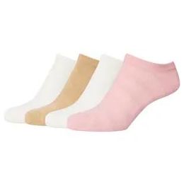 Sneakersocken s.Oliver "4er Pack", Herren, Gr. 39-42, almond blossom, 70% Baumwolle, 28% Polyester, 2% Elasthan, uni, Socken Sneakersocken
