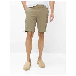 Bermudas Brax "Style BRAZIL", Herren, Gr. 30, Normalgr&ouml;&szlig;en, khaki, Web, 98% Baumwolle, 2% Elasthan, Hosen Bermudas