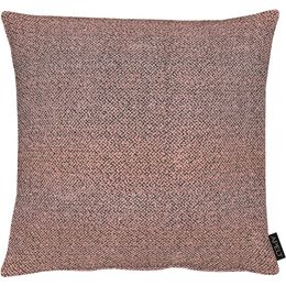 Dekokissen Apelt "Tony" Gr. 1, rosa (rosa, unifarben), B:46cm L:46cm, Obermaterial: 100% Polyester, Dekokissen_Sitzkissen_Kissenh&uuml;llen, mit Rei&szlig;verschluss, Hochwertiger Boucl&eacute;, ohne F&uuml;llung
