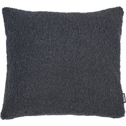 Dekokissen done. "Cloud", grau (anthrazit, unifarben), B:45cm H:1cm L:45cm, Polyester, Dekokissen_Sitzkissen_Kissenh&uuml;llen, Skandinavisch glamour&ouml;s