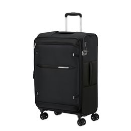 Weichgep&auml;ck-Trolley Samsonite "GOTWIST", Gr. B/H/T: 43cm x 68cm x 29cm 71 l, schwarz, Polyester, Koffer, mit Teleskopgriff und mehreren Tragegriffen, innen aus Polyester