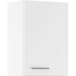 H&auml;ngeschrank IMPULS K&Uuml;CHEN "Valencia", in drei Breiten, H&ouml;he: 72,3 cm", wei&szlig;, B:50cm H:72,3cm T:34,2cm, Dekorfolie, Holzwerkstoff, Schr&auml;nke, H&auml;ngeschrank, vormontiert, mit Dreht&uuml;r und zwei verstellbaren Fachb&ouml;den