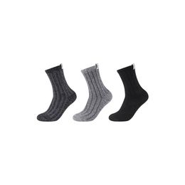 Socken s.Oliver "3er Pack", Damen, Gr. 39-42, schwarz, 98% Polyester, 2% Elasthan, gestreift, Socken Socken