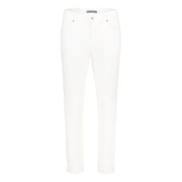 Slim-fit-Jeans Betty Barclay "Damen mit Waschung", Damen, Gr. 36, Normalgr&ouml;&szlig;en, rohwei&szlig;, Obermaterial: 56% Baumwolle, 30% Viskose, 12% Polyester, 2% Elasthan, Basic, slim fit, Jeans Slim-fit-Jeans