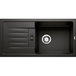 Granitsp&uuml;le Blanco "FAVUM XL 6 S", schwarz, B:44cm H:18cm T:86cm, Verbundwerkstoff, K&uuml;chensp&uuml;len, erh&auml;ltlich in mehreren Farben