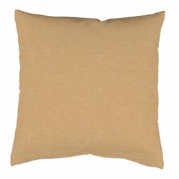 Dekokissen Home Wohnideen "UNITO", beige (goldfarben, bedruckt), B:40cm L:40cm, Obermaterial: 100% Polyester, Dekokissen_Sitzkissen_Kissenh&uuml;llen, Digitalbedruckt beidseitig