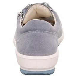 Sneaker Legero "TANARO 5.0", Damen, Gr. 42, aria (hellblau), Veloursleder, unifarben, Schuhe Sneaker, Komfortschuh, Freizeitschuh, Schn&uuml;rschuh mit Rei&szlig;verschluss