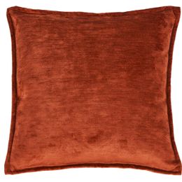 Dekokissen done. "Fame", orange (rust, meliert), B:60cm H:1cm L:60cm, Polyester, Dekokissen_Sitzkissen_Kissenh&uuml;llen, Hohe Lichtreflektion