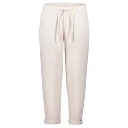 Leinenhose Cartoon "Damen mit Tunnelzug", Damen, Gr. 42, Normalgr&ouml;&szlig;en, beige (nature, cream), Leinenmischung, Obermaterial: 100% Leinen, l&auml;ssig geschnitten lang, Hosen, Material