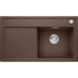 K&uuml;chensp&uuml;le Blanco "ZENAR 45 S-F", cafe, B:84,75cm H:19cm T:49,75cm, Verbundwerkstoff, K&uuml;chensp&uuml;len, Mit Ablauffernbedienung