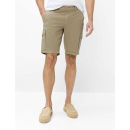 Bermudas Brax "Style BRAZIL", Herren, Gr. 35, Normalgr&ouml;&szlig;en, khaki, Web, 98% Baumwolle, 2% Elasthan, Hosen Bermudas