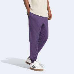 Sporthose adidas Sportswear "ESSENTIALS FEELCOZY", Herren, Gr. XL, N-Gr, aurora plum, schwarz, normal, gr., Obermaterial: 70% Baumwolle, 30% Polyester, Hosen Sporthose