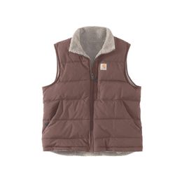 Fleeceweste Carhartt "Utility Weste", Damen, Gr. L, rosa (altrosa), Obermaterial: 100% Baumwolle CO., Westen Fleeceweste