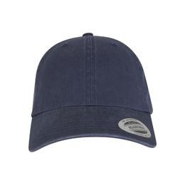 Flex Cap Flexfit "Flexfit Cap Low Profile Garment Washed", Gr. onesize, navy, 100% Baumwolle, unifarben, Caps