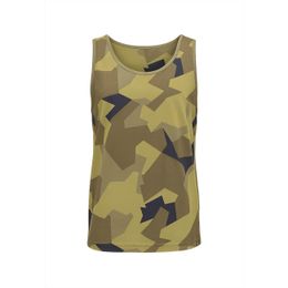 Tanktop Brandit "Brandit Herren Tank Top", Herren, Gr. 6XL, swedish camo, 100% Baumwolle, unifarben, normal, Tops Tanktop