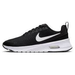 Sneaker Nike SPORTSWEAR "W AIR MAX NUAXIS", Herren, Gr. 40,5, schwarz, wei&szlig;, dunkelgrau, comet rot, Synthetik, Textil, Schuhe Sneaker