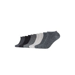 Sneakersocken s.Oliver "10er Pack", Herren, Gr. 35-38, schwarz (schwarz mix), 68% Baumwolle, 29% Polyester, 3% Elasthan, uni, Socken Sneakersocken, Unisex Sneakersocken aus nat&uuml;rlicher Baumwolle