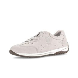 Sneaker Gabor "Sneaker low", Damen, Gr. 37,5, beige, Schuhe Sneaker