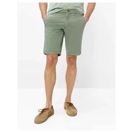 Bermudas Brax "Style BARI", Herren, Gr. 42, Normalgr&ouml;&szlig;en, gr&uuml;n, Web, 98% Baumwolle, 2% Elasthan, Hosen Bermudas
