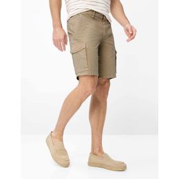 Bermudas Brax "Style BRAZIL", Herren, Gr. 31, Normalgr&ouml;&szlig;en, beige, Web, 98% Baumwolle, 2% Elasthan, Hosen Bermudas