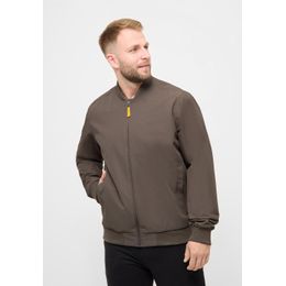 Regenjacke Derbe "Blousby", Herren, Gr. L, morel_orange, Obermaterial: 100% Polyester; Futter: 100% Polyester, normal, Rundhals, elastischer Bund, Jacken Regenjacke, wasserabweisend, winddicht, Kapuze