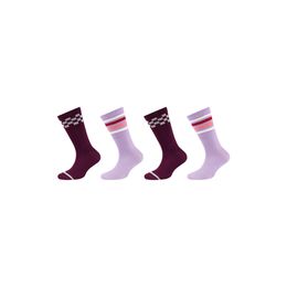Socken s.Oliver "6er Pack", Damen, Gr. 27-30, bunt (rhapsody), 84% Baumwolle, 14% Polyamid, 2% Elasthan, Socken Socken