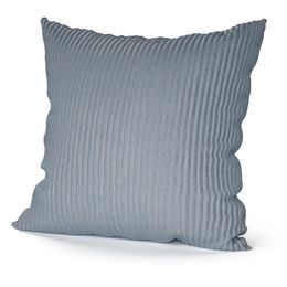 Dekokissen HOMING "Sven" Gr. 1, blau (eisblau), B:45cm, Polyester, Dekokissen_Sitzkissen_Kissenh&uuml;llen, Pflegeleicht
