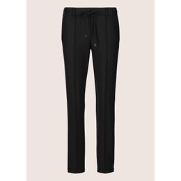 Madeleine Mode Schlupfhose MADELEINE "Jogpants Stretchhose mit Tunnelzug", Damen, Gr. 18, N + K Gr, schwarz, Obermaterial: 95% Polyamid PA. 5% Elasthan EL., Modern, Hosen Schlupfhose, Stretchhose mit Tunnelzug