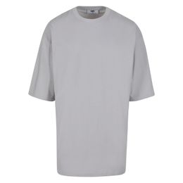 T-Shirt DEF "DEF DEF Basic T-Shirts", Damen, Gr. 5XL, micro chip, 100% Baumwolle, unifarben, oversize, Rundhals, Shirts T-Shirt