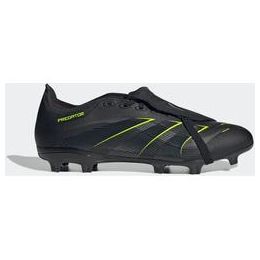 Fu&szlig;ballschuh Adidas PERFORMANCE "PREDATOR LEAGUE FOLD-OVER TONGUE FG/MG", Herren, Gr. 48, schwarz (core schwarz, carbon, lucid lemon), Synthetik, Schuhe Fu&szlig;ballschuh, geeignet f&uuml;r Rasen- und Kunstrasenpl&auml;tze