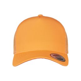 Trucker Cap Flexfit "Flexfit Unisex Neon Retro Trucker", Herren, Gr. onesize, neonorange, 90% Polyester, 10% Elasthan, unifarben, Caps